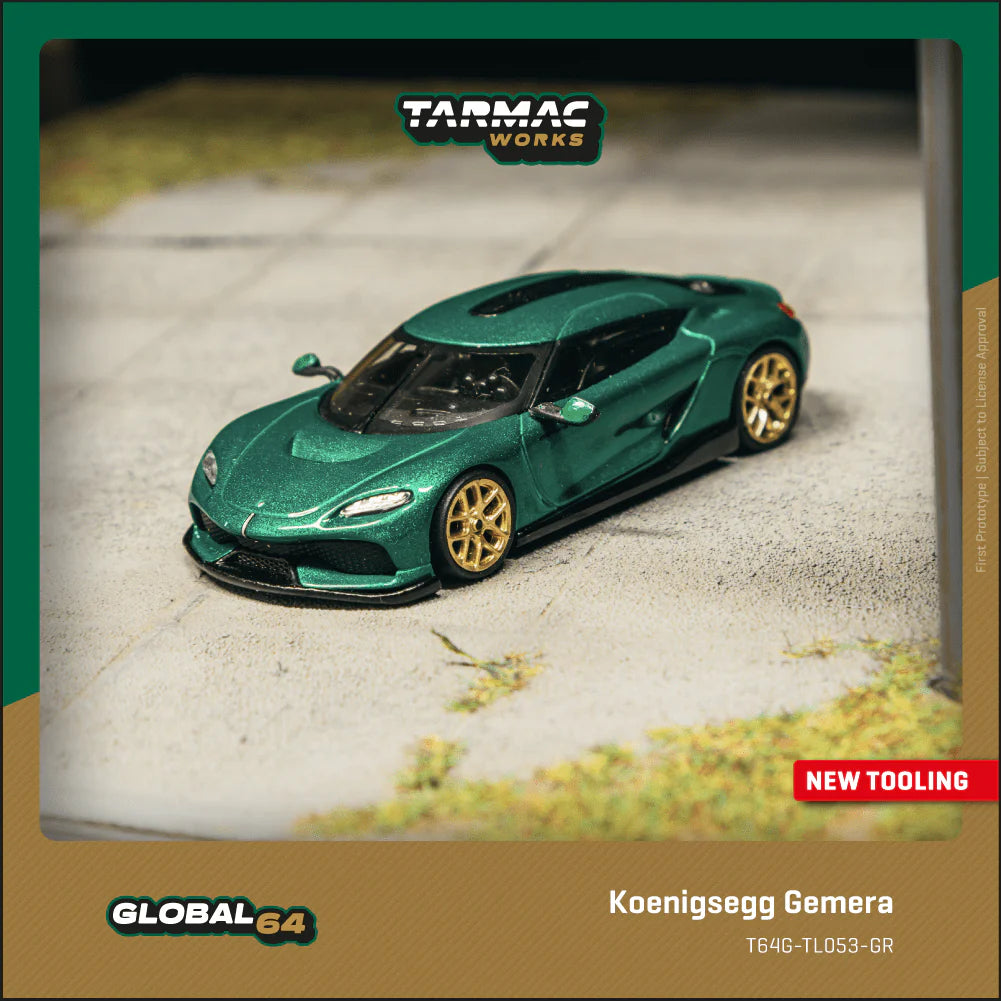 Tarmac Works 1:64 Koenigsegg Gemera Green – RC Cambodia