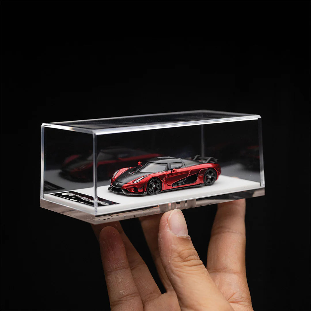 TPC 1/64 KOENIGSEGG REGERA CANDY RED WITH CARBON FIBER – RC Cambodia
